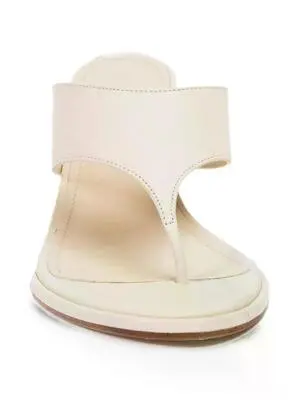 AeydĒ Olenna Leather Sandals - Neutrals