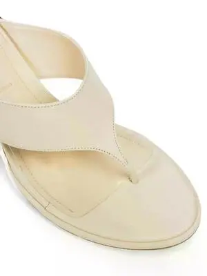 AeydĒ Olenna Leather Sandals - Neutrals