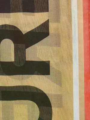 Burberry B-box Logo Scarf