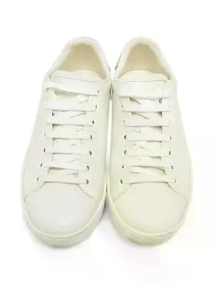 Gucci Ace Interlocking G Leather Sneakers - Neutrals