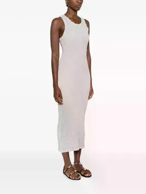 Issey Miyake Textured Midi Dress