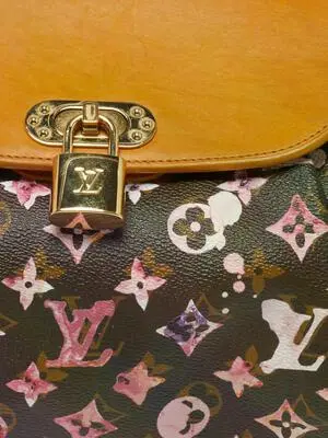 LOUIS VUITTON Aquarelle Jamais Monogram Handbag