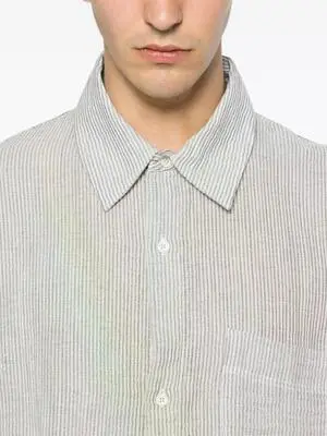WON HUNDRED Striped Short-sleeve Shirt