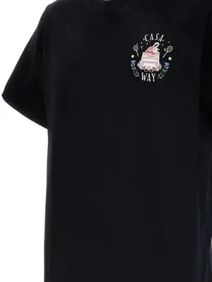 Casablanca Classic Graphic-print T-shirt - Black