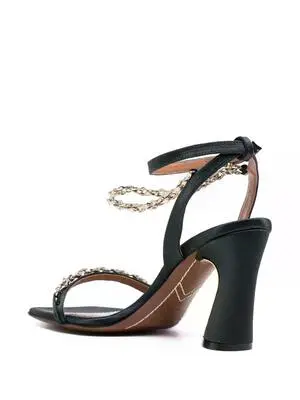 Zimmermann Crescent Chain Sandals