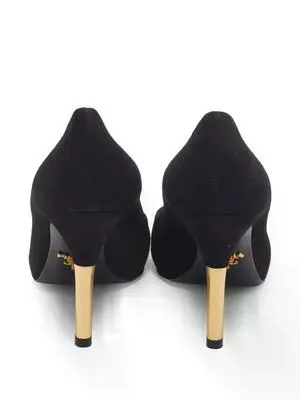 Prada Suede Platform Pumps