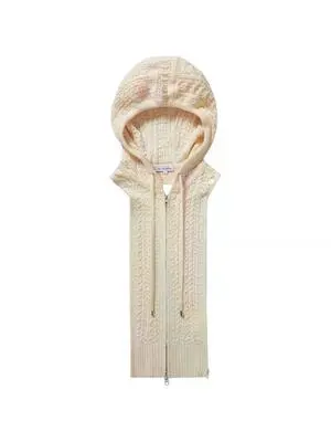 Veronica Beard Wickham Cable-knit Dickey