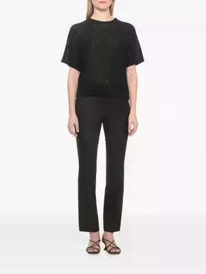 Antonelli Firenze Sequin Embellished Knit T-shirt