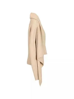 Attico Draped-detail Sweater