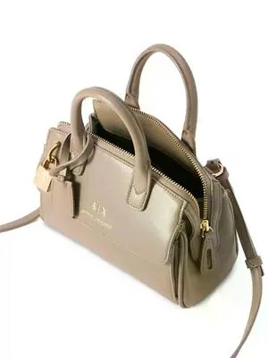 Armani Exchange Logo-plaque Padlock Tote Bag