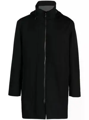 Brioni Hooded Cashmere-blend Parka Coat