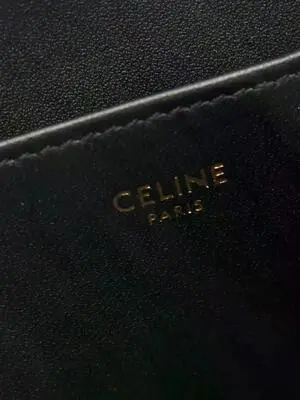 Celine 16 Camille Shoulder Bag - Black
