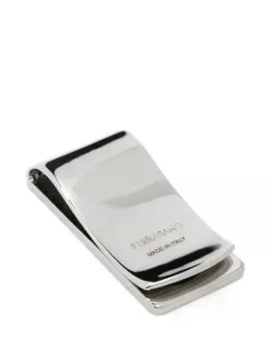 FERRAGAMO Gancini Diagonal-stripe Tie Clip