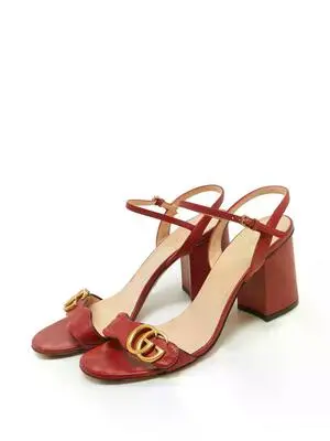 Gucci Leather Ankle Strap Sandals