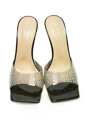 Mach & Mach Star Crystal-embellished Heeled Sandals