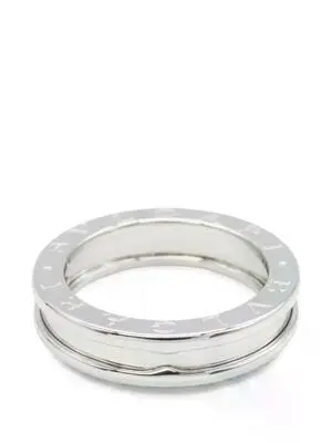 BVLGARI B.zero1 18k White Gold Ring - Silver