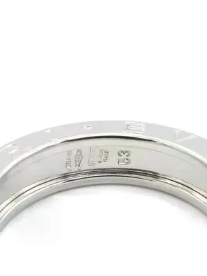 BVLGARI B.zero1 18k White Gold Ring - Silver