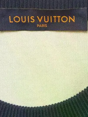 LOUIS VUITTON Monogram Gradient Crew Neck Sweater