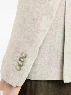 FAY Linen Patch-pocket Jacket