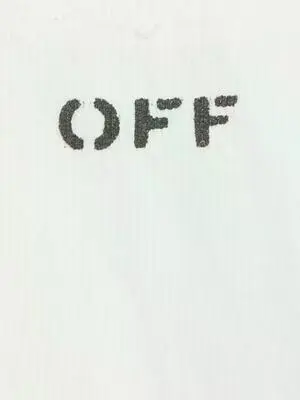 Off-White Logo-print Rib-knit T-shirt