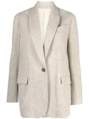 BRUNELLO CUCINELLI Brunello Cucinelli Single-Breasted Blazer