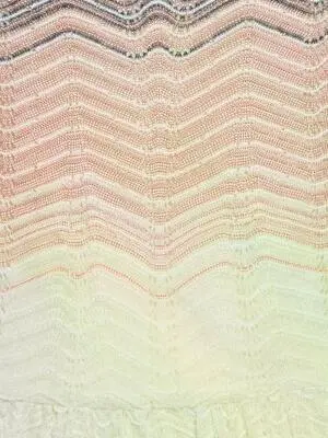 Missoni Sleeveless Zig-zag Knit Mini Dress - Neutrals