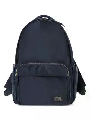PORTER-YOSHIDA & CO Logo-patch Backpack - Blue