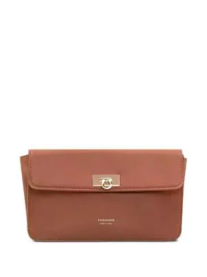 FERRAGAMO Harley Leather Shoulder Bag