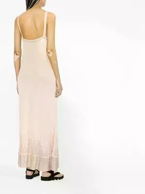 Rabanne Studded Knitted Midi Dress