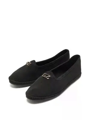 GIUSEPPE ZANOTTI Suede Loafers With Gz Logo Plaque