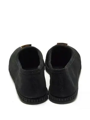 GIUSEPPE ZANOTTI Suede Loafers With Gz Logo Plaque