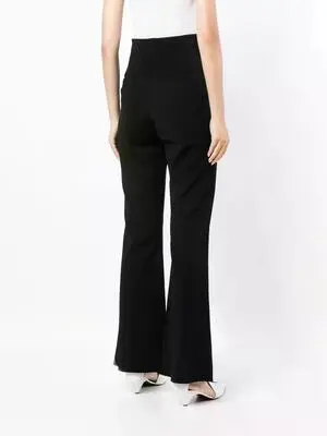 Stella McCartney High-waisted Flared-leg Trousers
