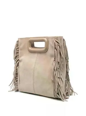 Maje Embellished Fringed Tote Bag