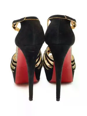 CHRISTIAN LOUBOUTIN Strappy Design Pumps
