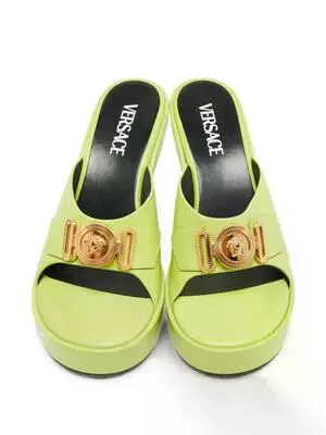 Versace Platform Sandals - Green