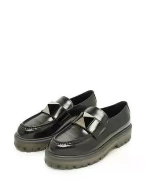 Valentino Garavani Rockstud Leather Loafers