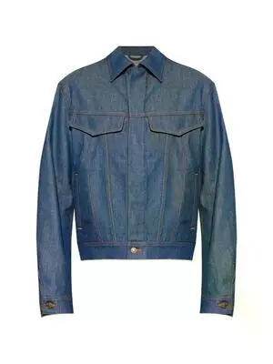 Moschino Contrast-stitch Denim Jacket