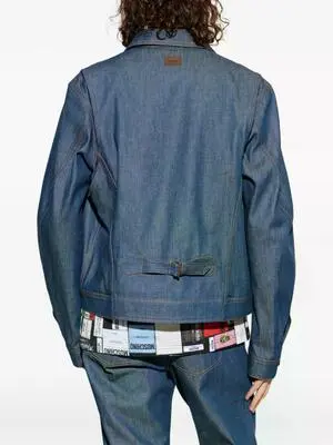 Moschino Contrast-stitch Denim Jacket