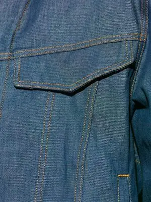 Moschino Contrast-stitch Denim Jacket