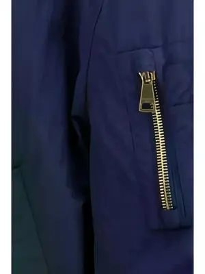 Balmain Logo Embroidered Bomber Jacket