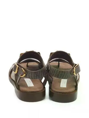 Stella McCartney Embossed Slingback Sandals