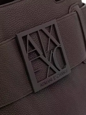Armani Exchange Pebbled-texture Tote Bag