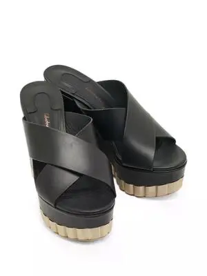 FERRAGAMO Nicosia Wedge Sandals