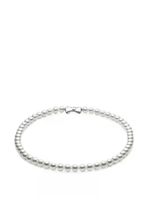TASAKI Akoya Pearl Choker With Clasp - Silver