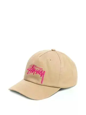 StÜssy Big Stock Logo Embroidered Cap