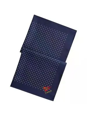 Polo Ralph Lauren Nautical Polka-dot Silk Scarf