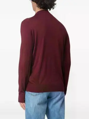 Brunello Cucinelli Ribbed-trim Mock-neck Sweater