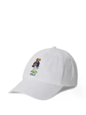 Polo Ralph Lauren Wimbledon Cap With Embroidered Logo - White