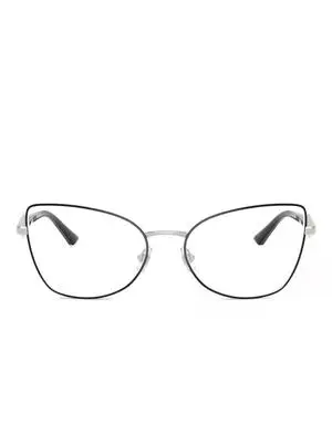 JIMMY CHOO Cat-eye Frame Glasses - Silver