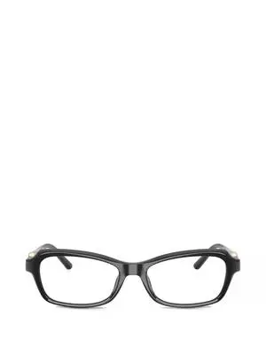 Michael Kors Hakone Geometric Eyeglasses - Black